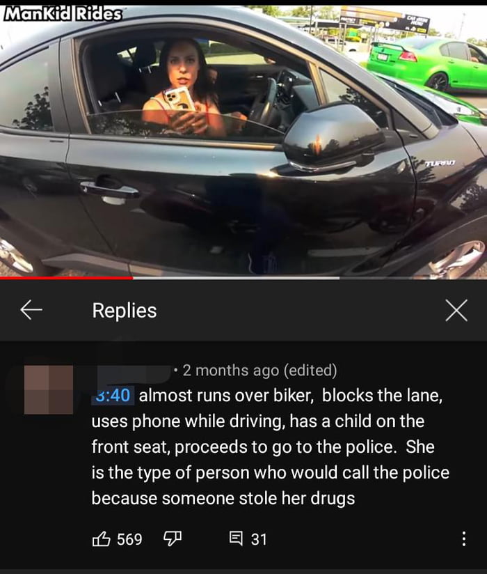 The Most accurate Depiction and Description of the worst Road Karens - 9GAG