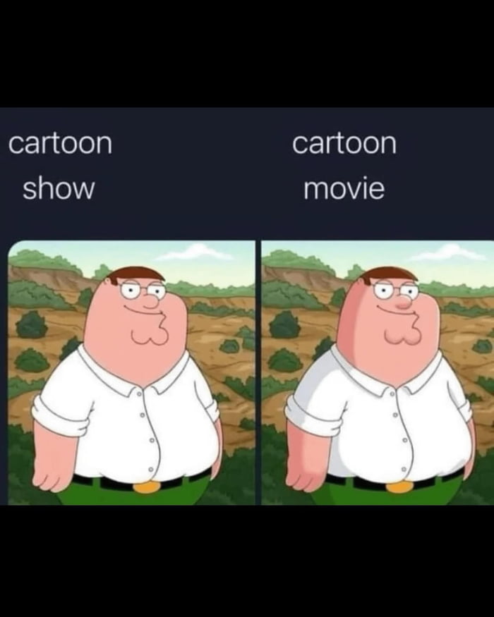 When your cartoon character gets the Hollywood treatment - 9GAG