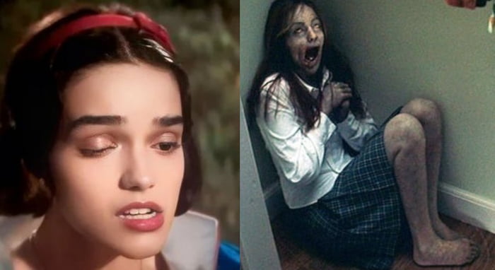 Snow white before and after our one night stand - 9GAG