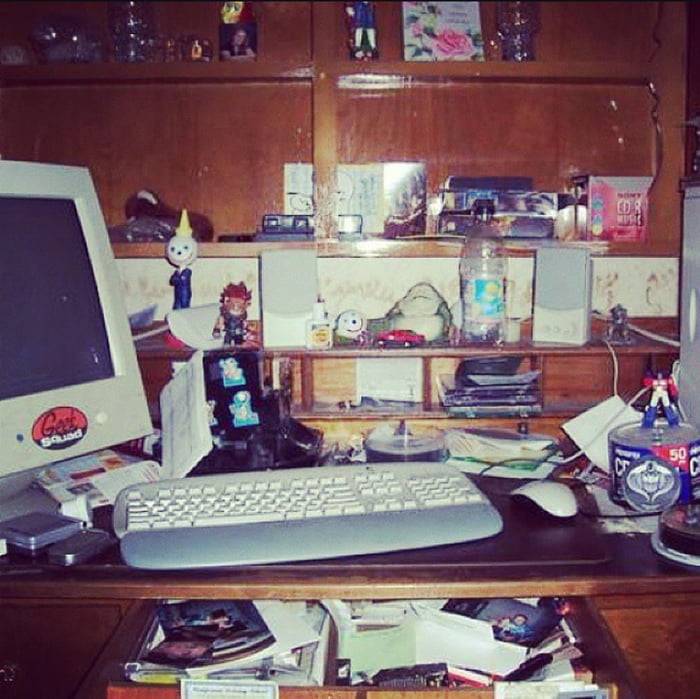 OLD SCHOOL SETUP - Circa early 2000s - 9GAG