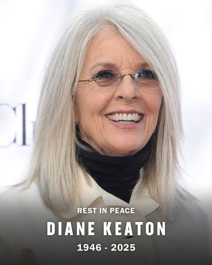 RIP Diane Keaton - 9GAG