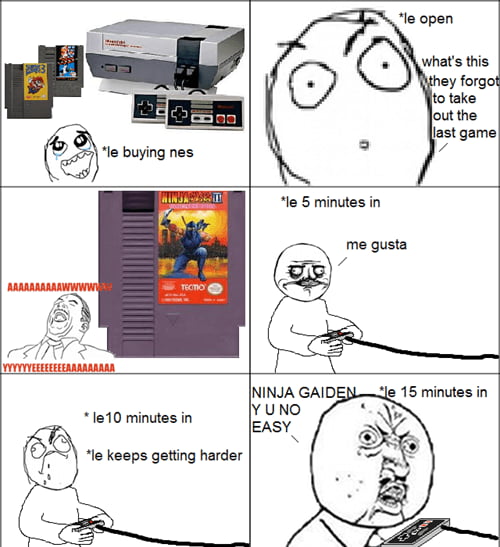 Rage Comic - NES - 9GAG