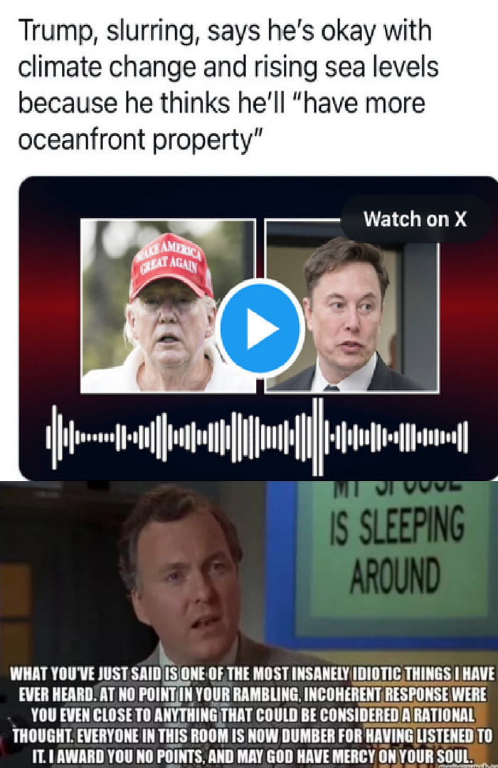 How dumb can you be? Trump : yes - 9GAG