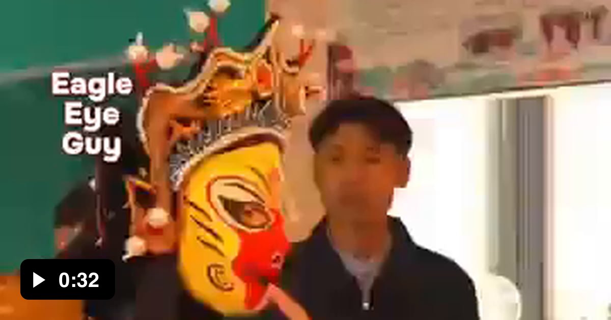 How a Chinese face-changing mask is performed - 9GAG