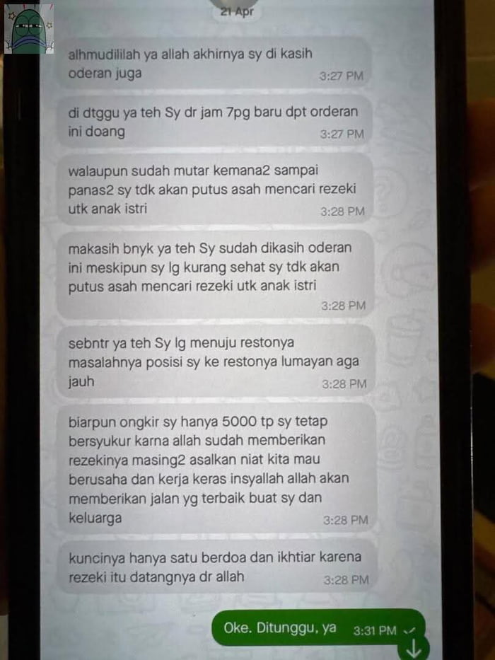 Driver macam apa ini wkwk - 9GAG