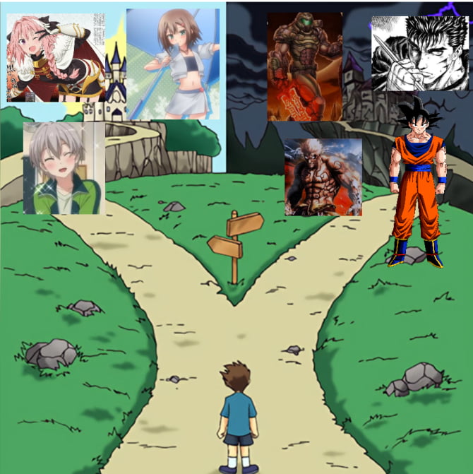 Which path weeb? - 9GAG