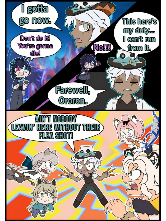 Ain’t no job in all o’ Teyvat more dang’rous than what Ifa does. - 9GAG