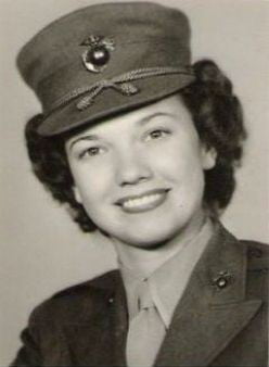 Staff Sargent Frankel (Bea) Arthur dressed in her USMC uniform. Sgt ...