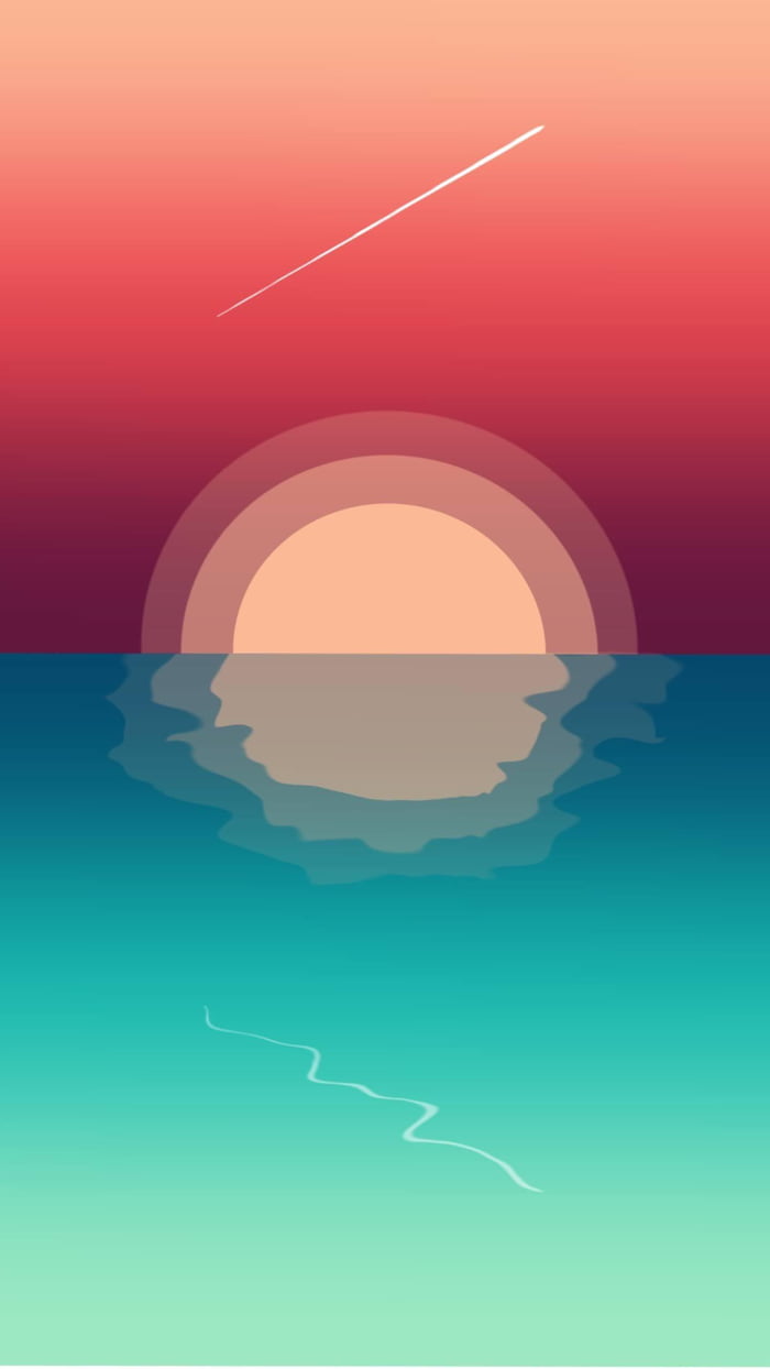 Sunset under the water. wallpaper. - 9GAG