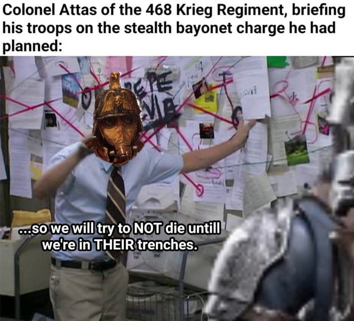 Utter madlad. The siege of Vraks. - 9GAG