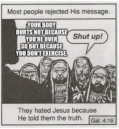 Lift heavy rock make sad voice go away - 9GAG