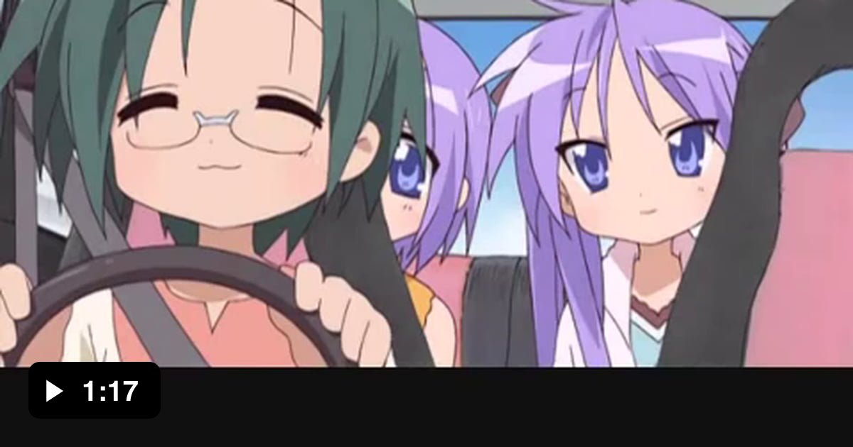 Lucky Star Initial D Parody - 9GAG