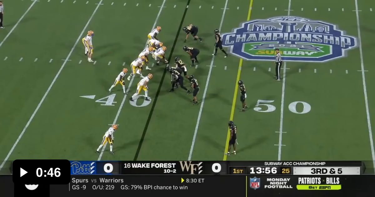 Pittsburgh QB Kenny Pickett fakes the slide and runs for a 58-yard ...