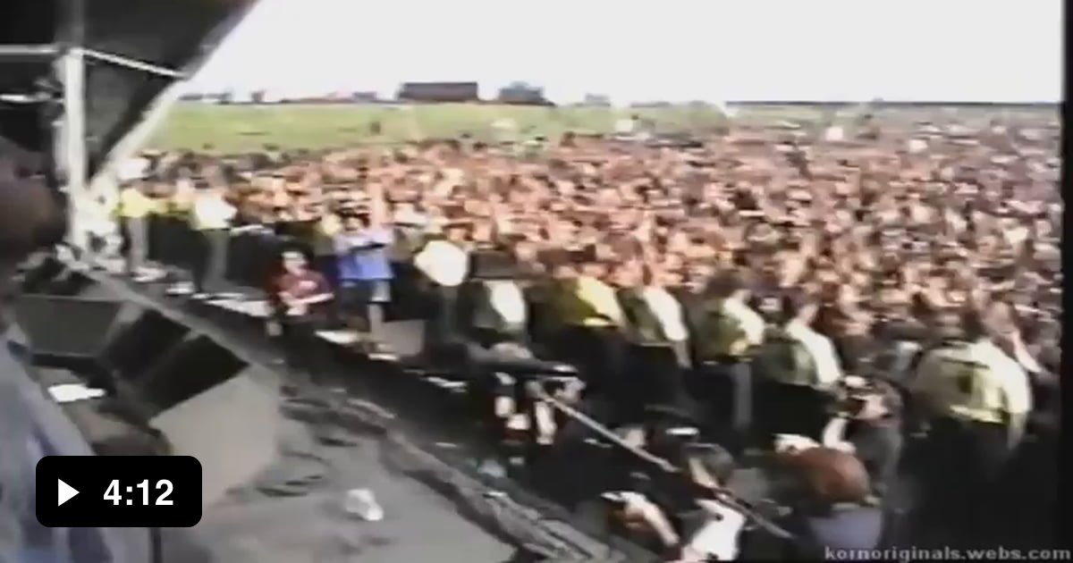 Korn live 1996 - 9GAG