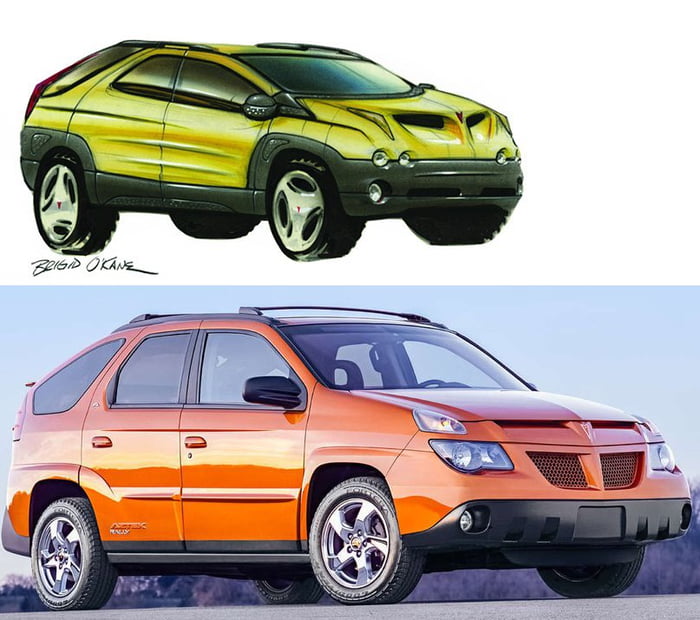 Pontiac Aztec. Expectation Vs. Reality - 9GAG