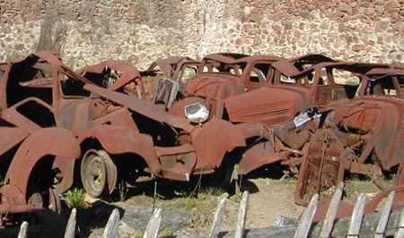 Just some patina. Or whatever everybody calls rust nowadays.. - 9GAG