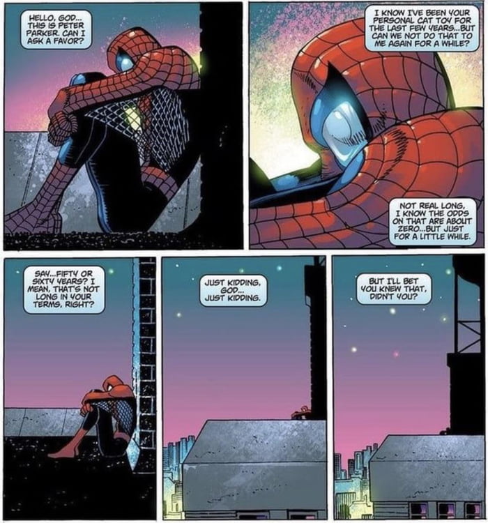 Same, Spidey, same… (Amazing Spider-Man (1999) #35) - 9GAG