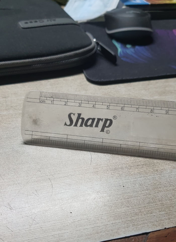 If you're a man... you know what's wrong with this ruler - 9GAG