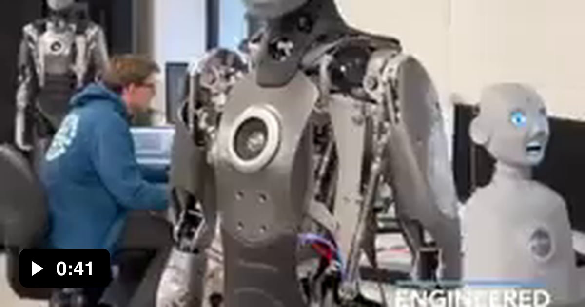 Engineered Arts’ Ameca humanoid robot AI platform is claimed to be the ...