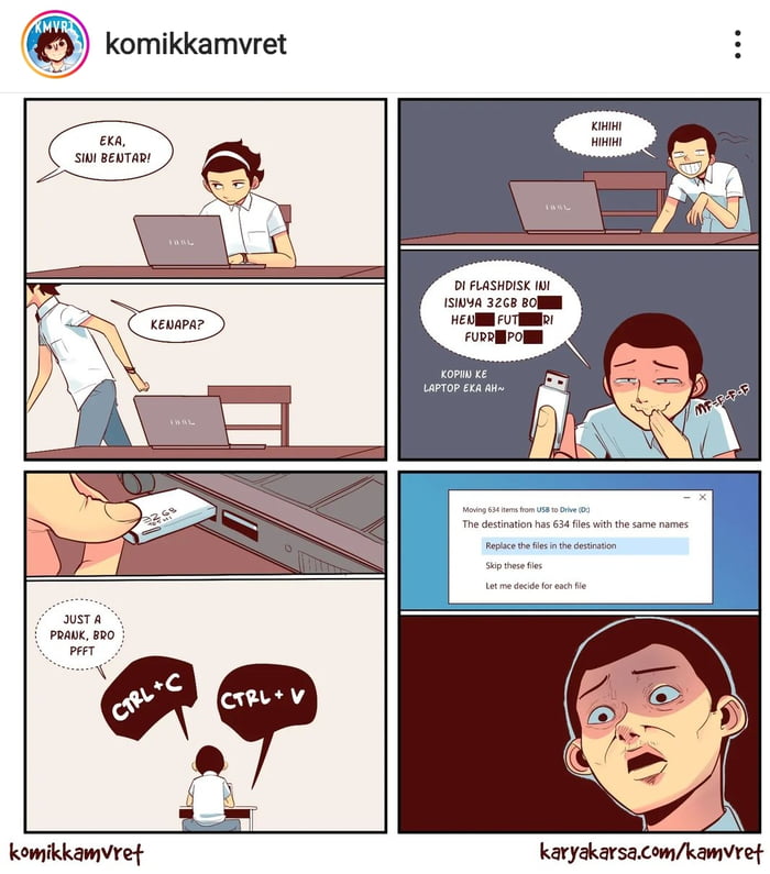 Ctrl + C & Ctrl + V - 9GAG