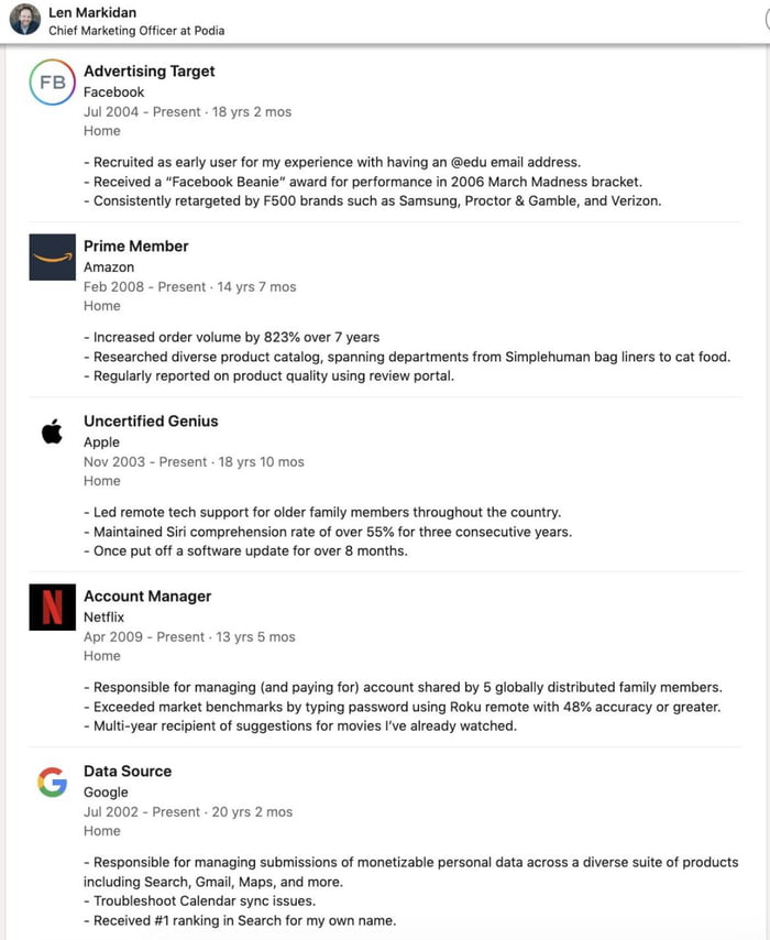 This guy wins at LinkedIn - 9GAG