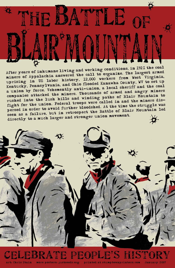 Yesterday and 101 years ago, the largest labor uprising in American ...