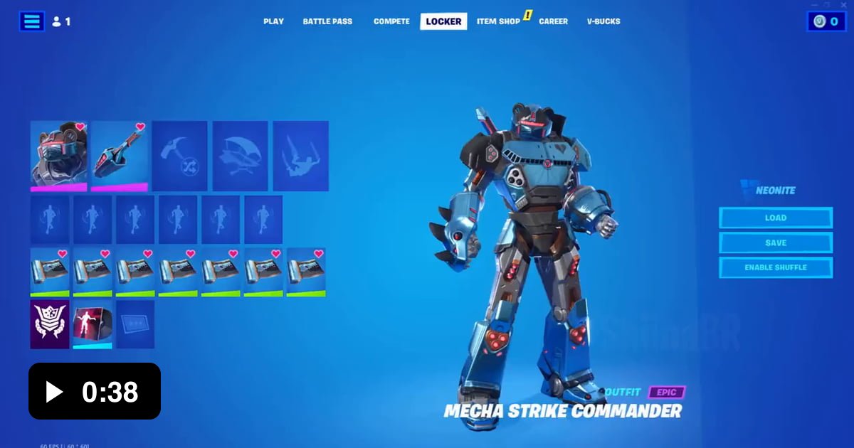 Showcase of the new "Mecha Strike Commander" Crew Pack! Via: (@ShiinaBR ...