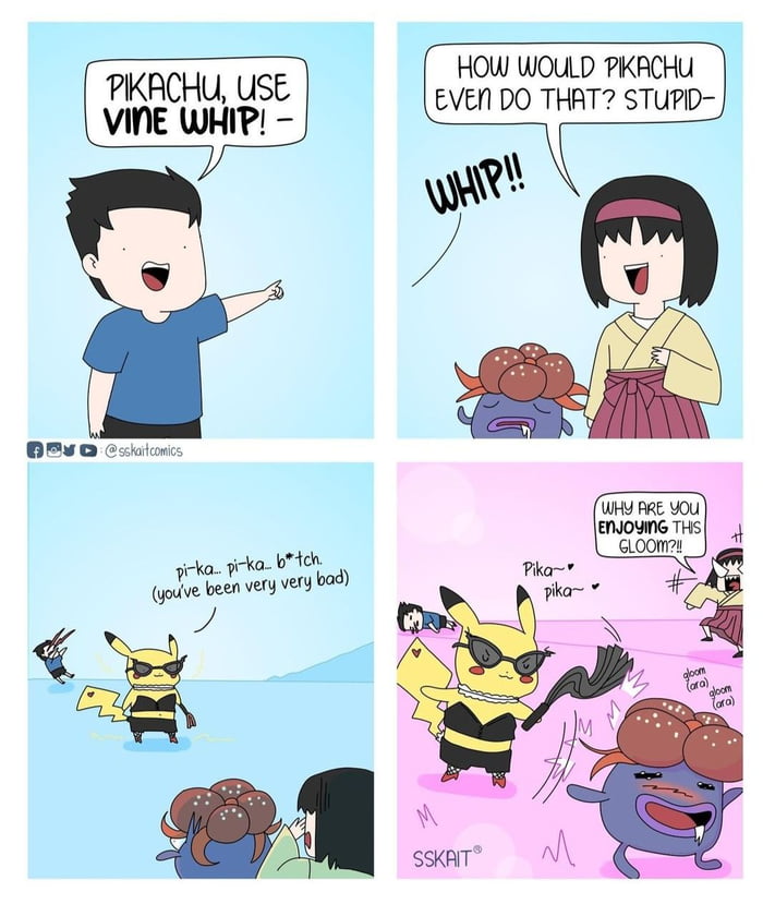 50 shades of pika-pika - 9GAG