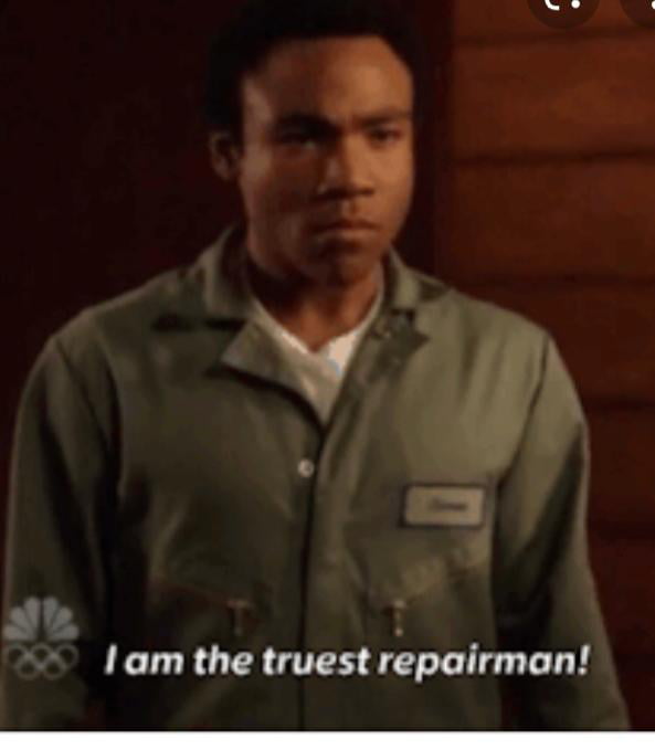 The truest repairman, the one to repair man - 9GAG