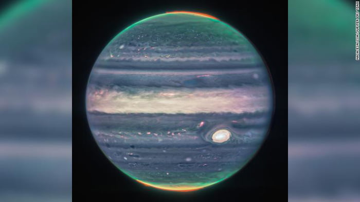 Jupiter through the lens of the world's most powerful telescope - 9GAG