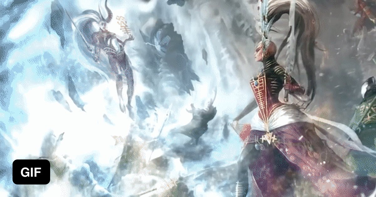 "Rise of the Ynnari" [GIF Created from "Battlefleet Gothic Armada 2 ...