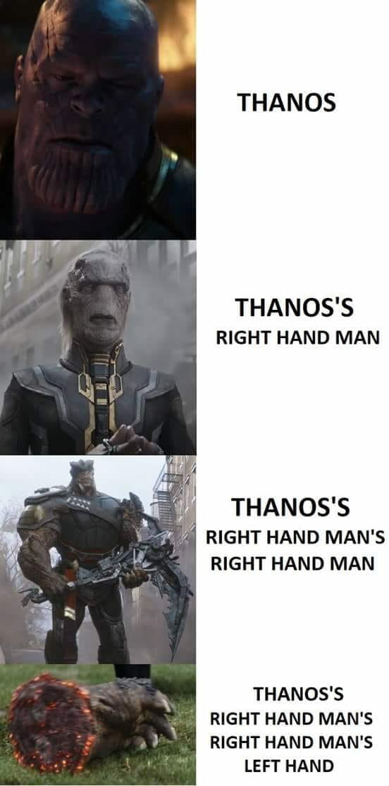 Right hand of right hand - 9GAG