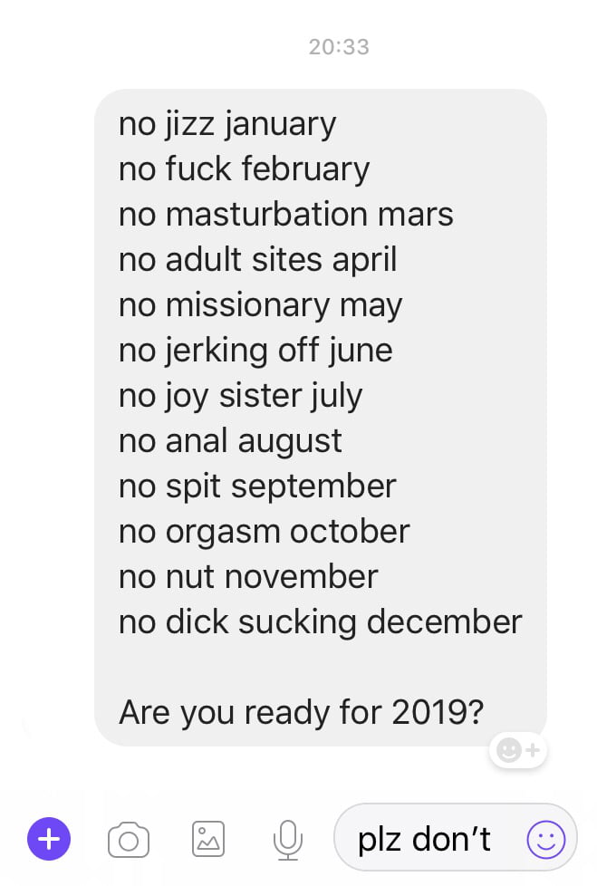 No nut november just finished, my girlfriend sent me this.. - 9GAG