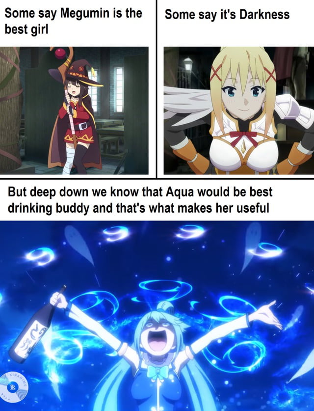 She’s definitely not a useless megami - 9GAG