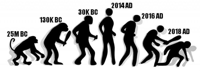 Reverse evolution.. - 9GAG
