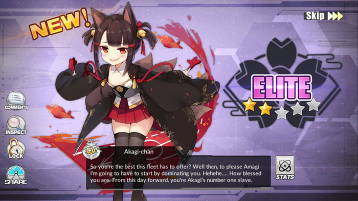 The smug lolifox is here! Time to be her slave. Also RIP that one ...