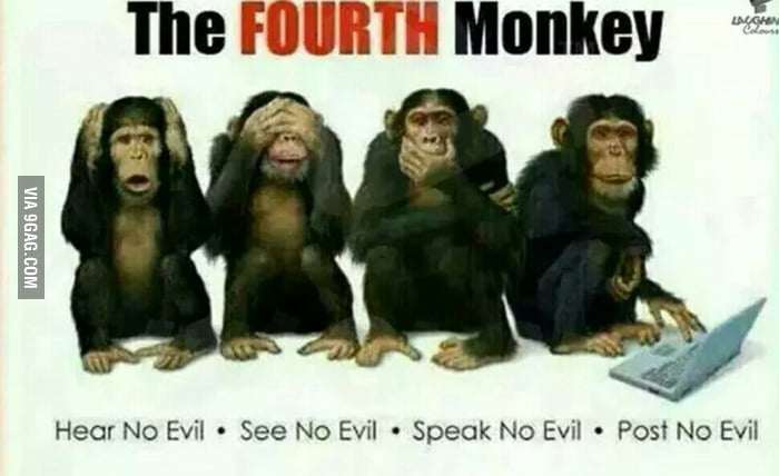 The Fourth Monkey - 9GAG