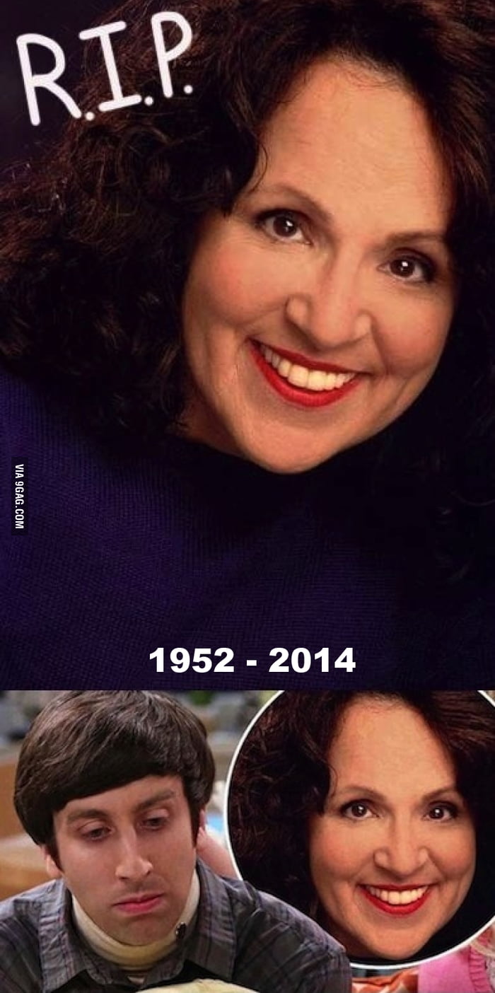 RIP Carol Ann Susi (the voice of Mrs. Wolowitz from The Big Bang Theory ...
