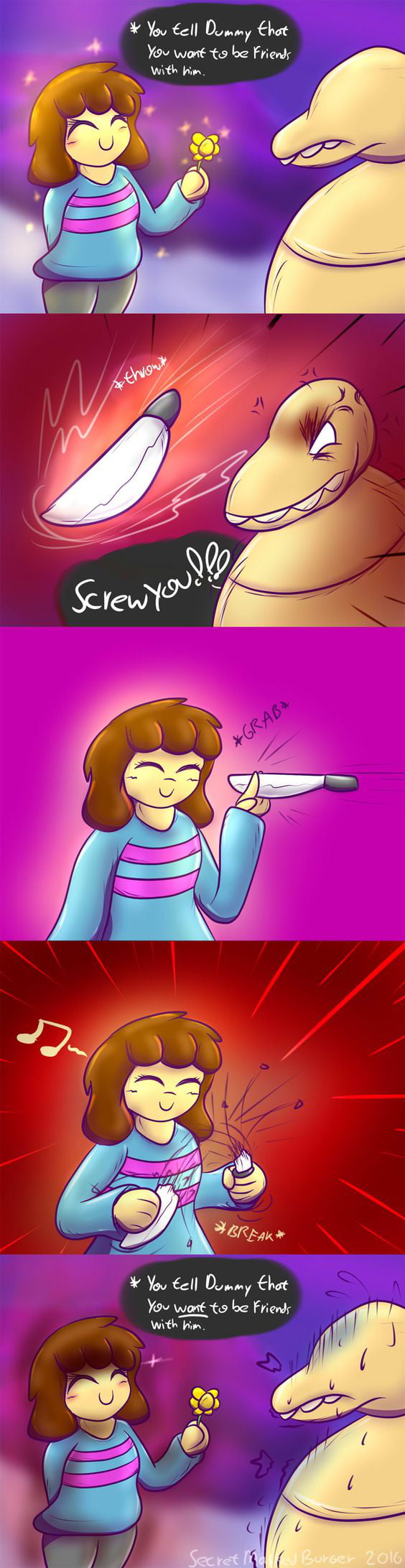 Kill them with kindness [Undertale] - 9GAG