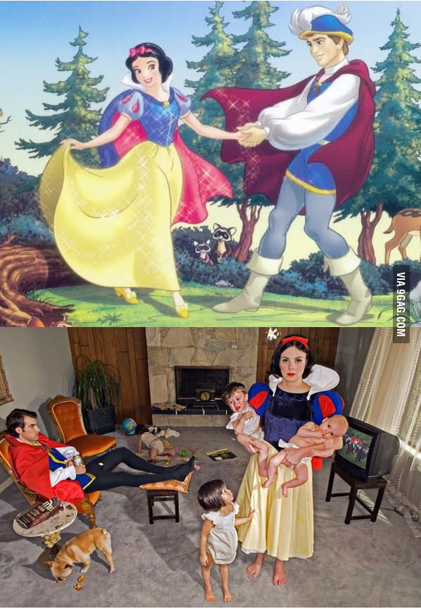 Bye bye wonderland, hello real world! - 9GAG