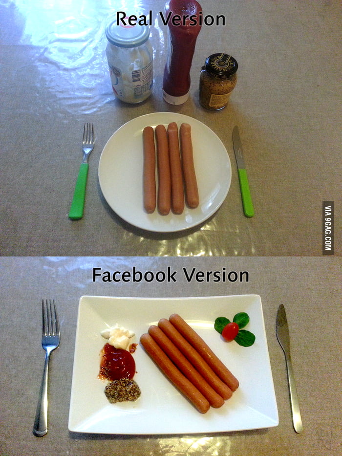 Reality vs internet - 9GAG