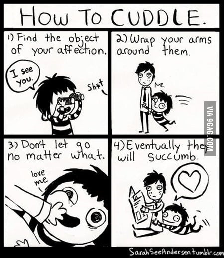 How To Cuddle 9gag