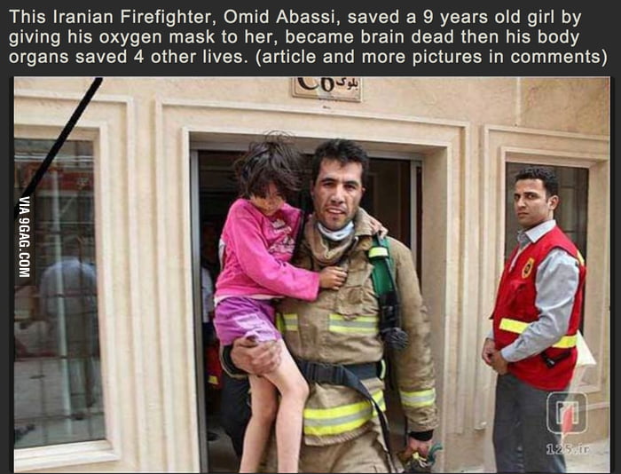 Good guy Firefighter! - 9GAG