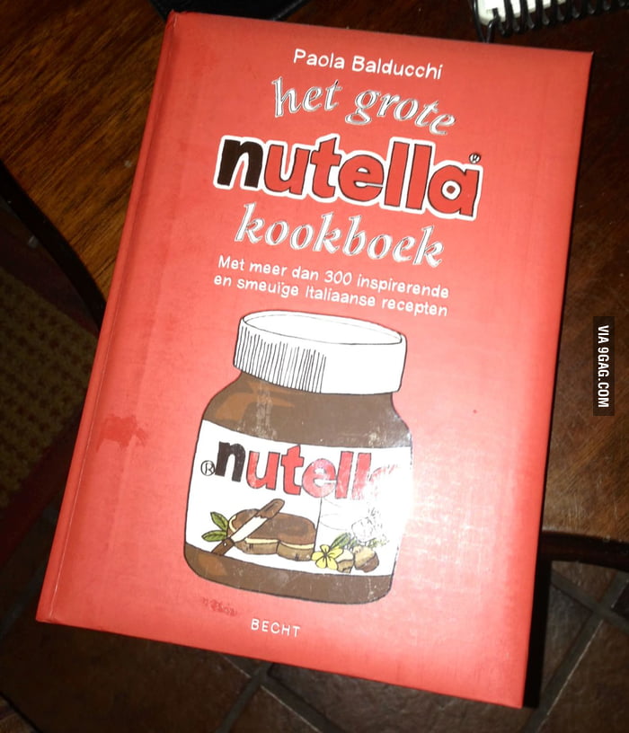 It means: the large nutella cookbook - 9GAG