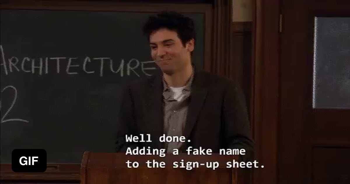 Classic Ted Mosby, Nice fake name Cook Pu - 9GAG