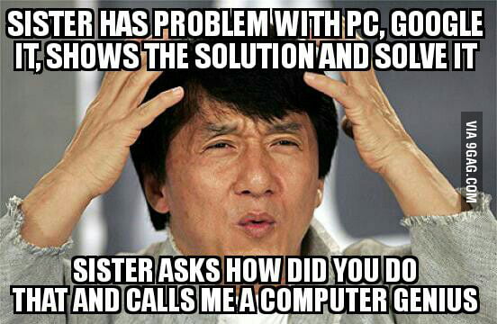 "Computer Genious" - 9GAG