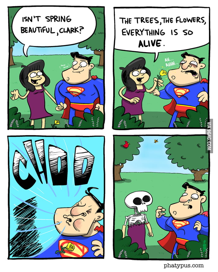 Allergies Are My Kryptonite - 9GAG
