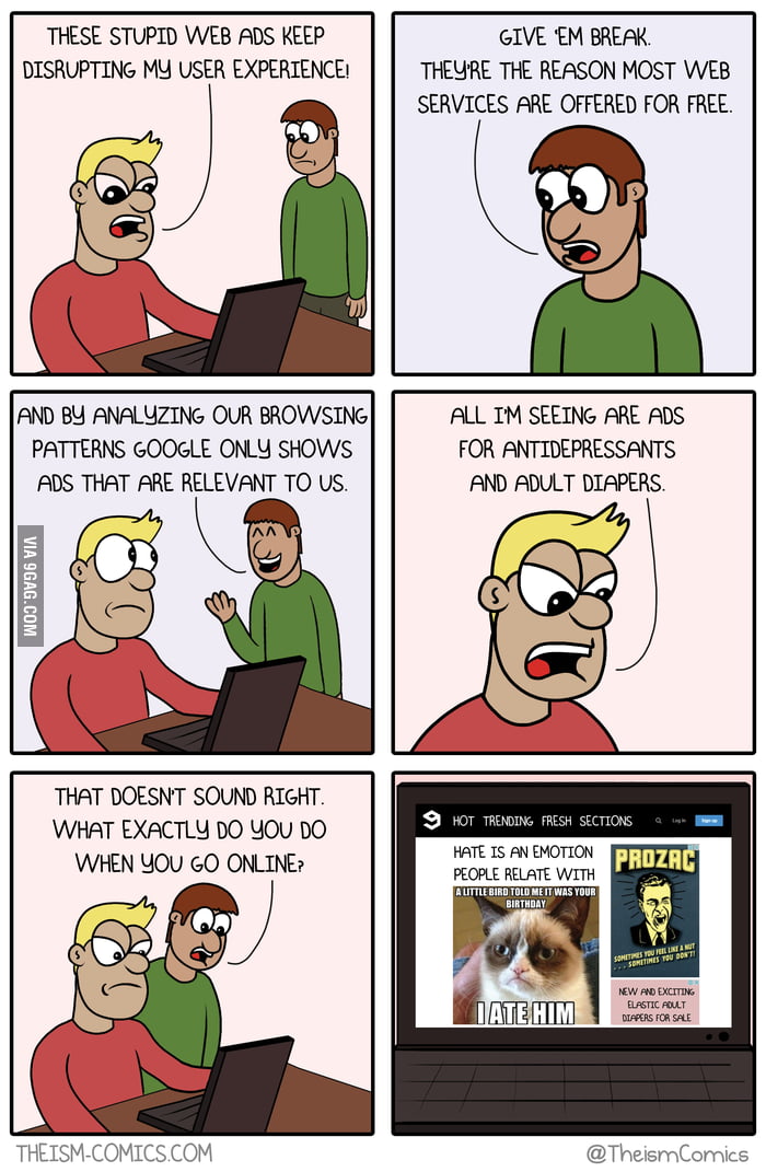 Some Proper Self-Defeating Humor - 9GAG