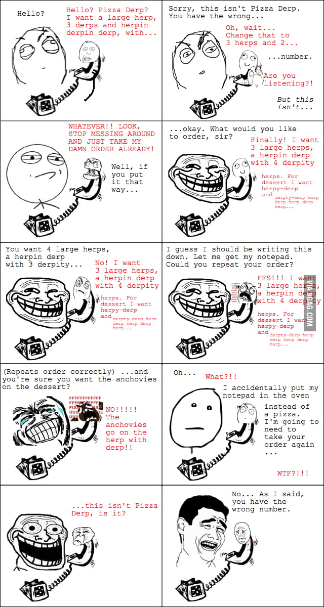 Pizza derp - 9GAG