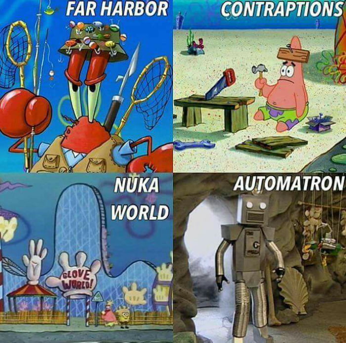 Spongebob: Fallout 4 edition - 9GAG